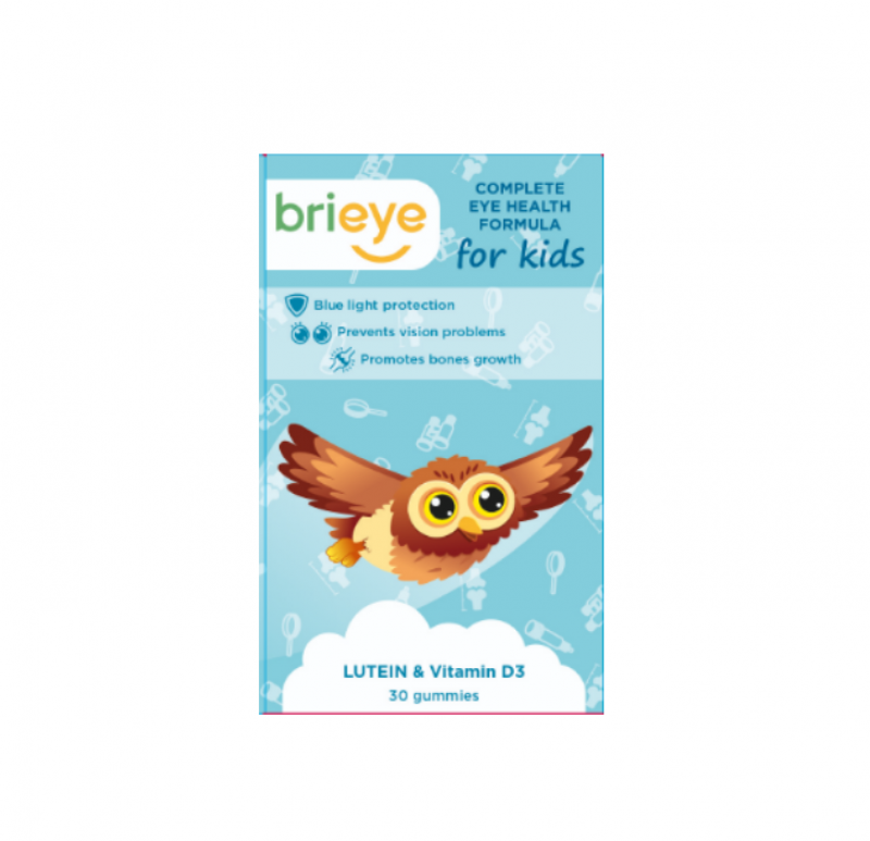 一站采购全球进口货源商城.-挪威brieye珍悦目 儿童D3成长叶黄素软糖30粒